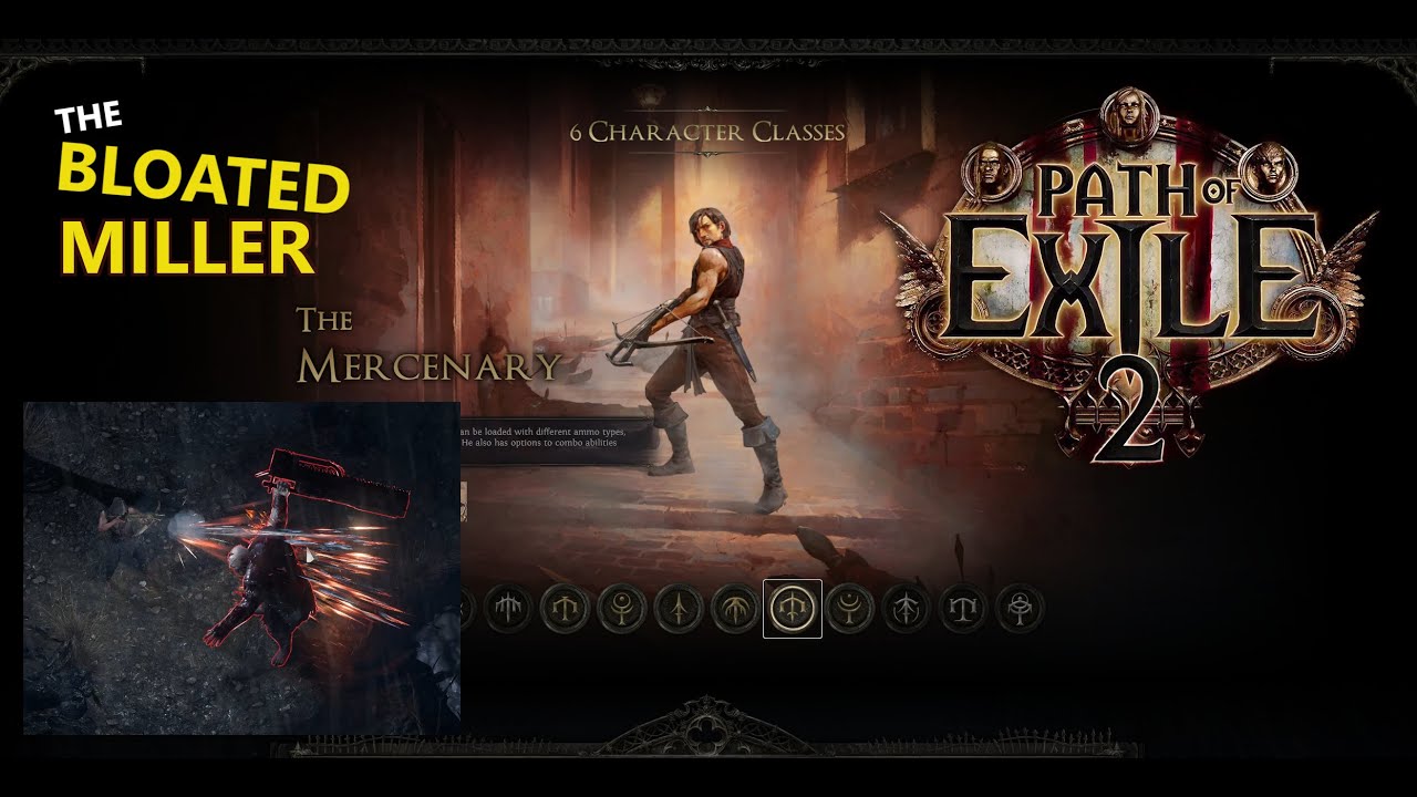 FIGHTING The Bloated Miller as a Mercenary in Path of Exile 2 On Launch ...
