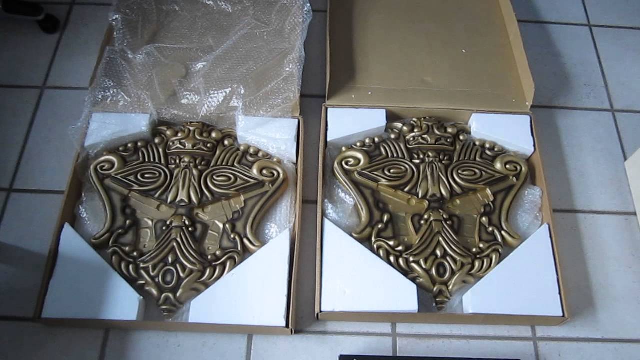 Biohazard / Resident Evil Code Veronica Ashford Gold Luger Relief ...