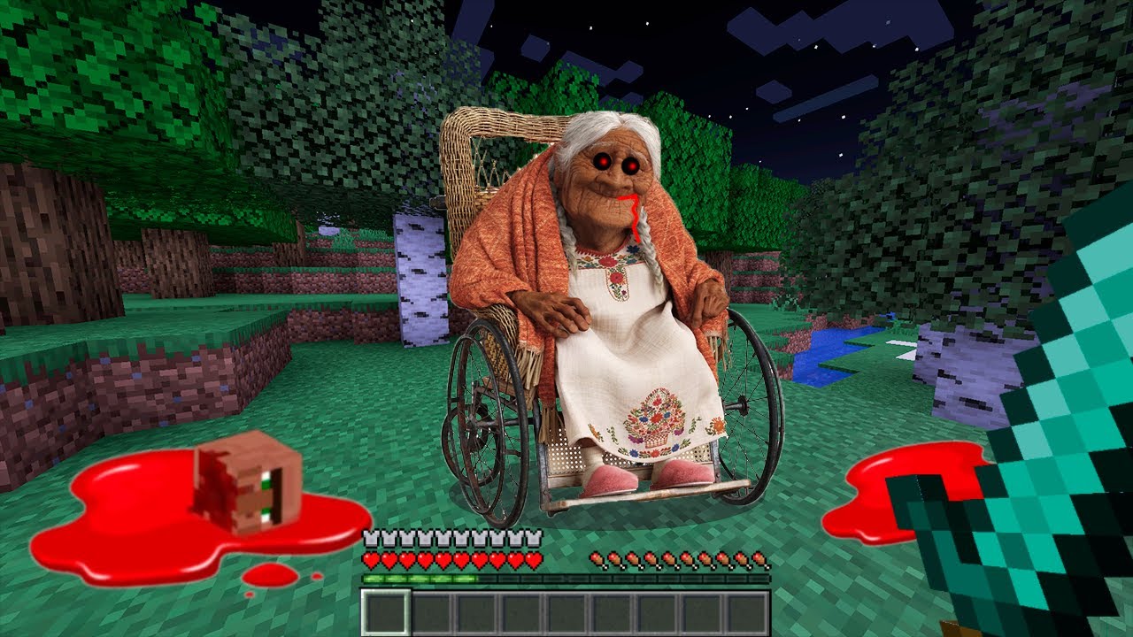 No invoques a Mamá Coco en Minecraft 😨 - YouTube