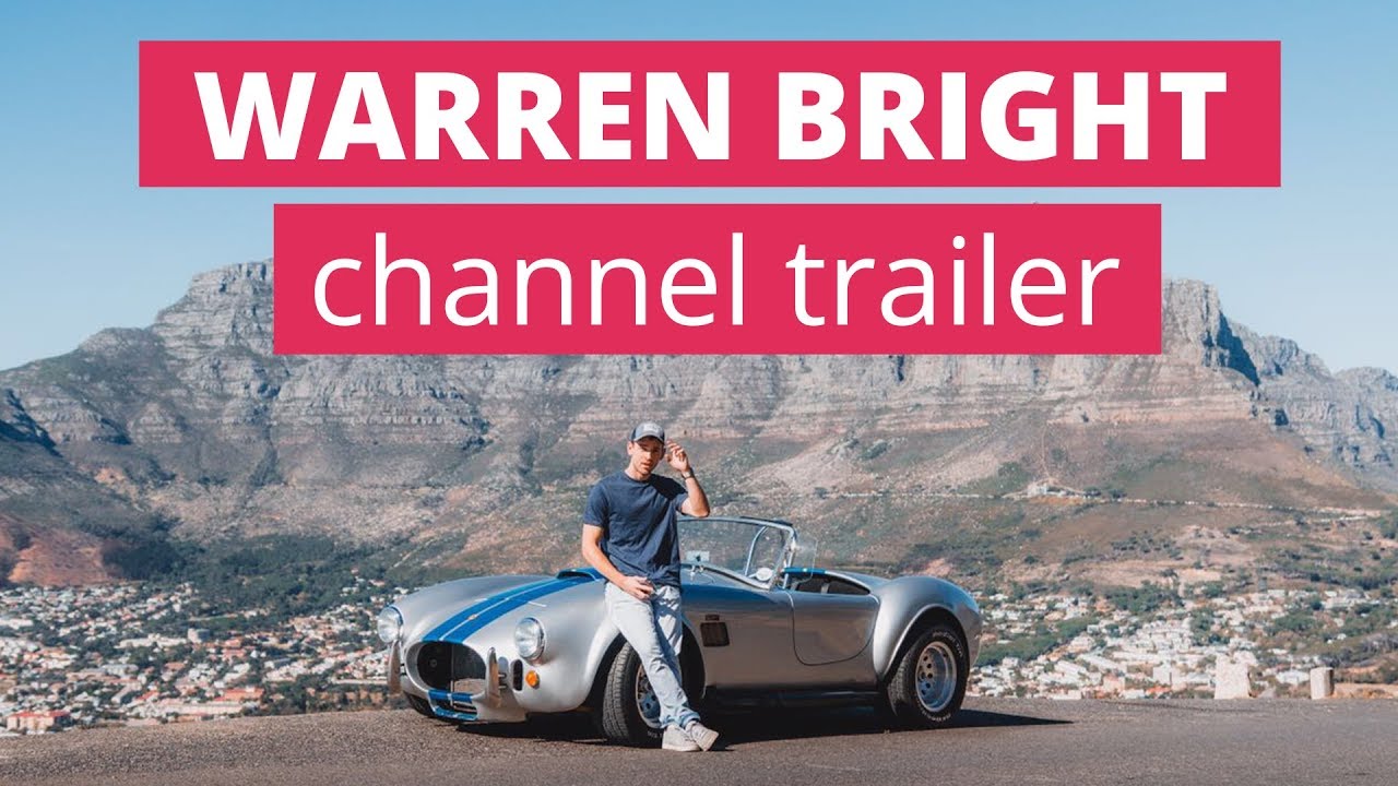 Warren Bright | South African Entrepreneur | Channel Trailer - YouTube
