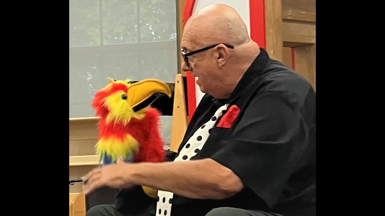 Sid the Bird - puppet routine - magician Steve Hart - YouTube