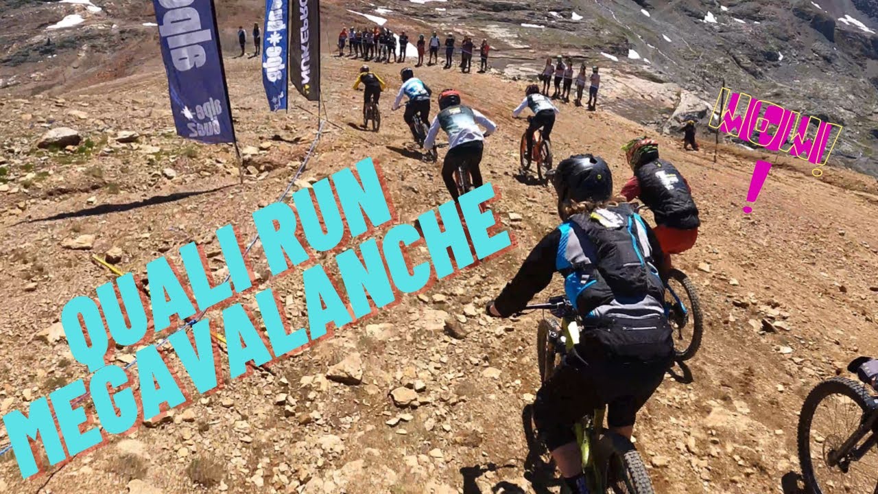 MEGAVALANCHE ALPE D'HUEZ - QUALIFYING RUN - YouTube