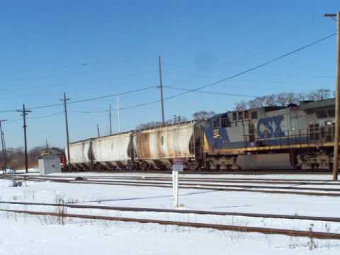 BNSF 7495 East - Dolton, IL - YouTube