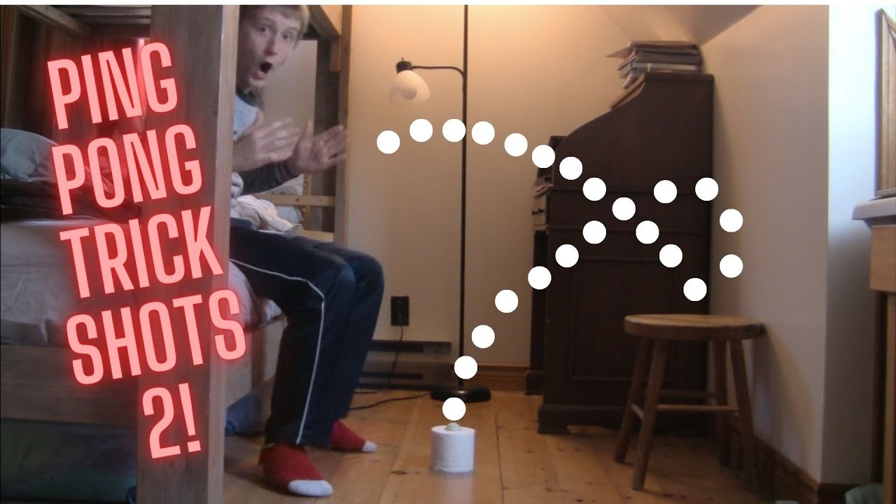Ping Pong Trick Shots 2! - YouTube