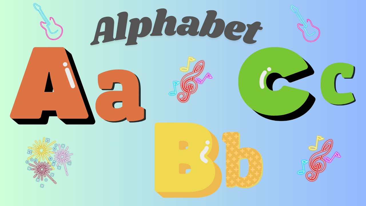 Alphabet with song| A for apple - B for ball - song for kids | Sound ...