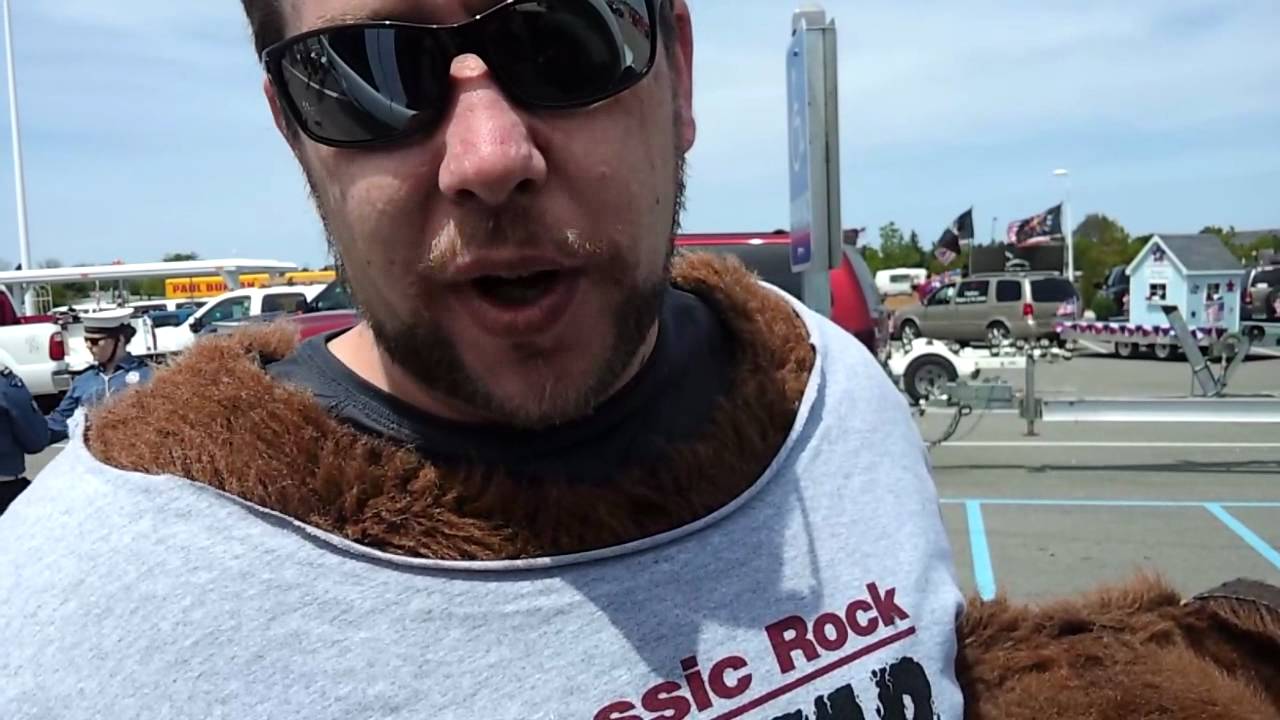 Smitty as the Bear Mascot. - YouTube