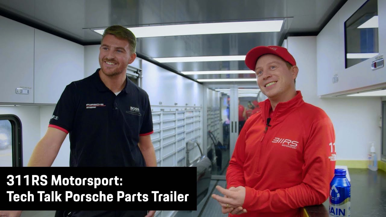 TECH TALK: Porsche Parts Trailer - YouTube