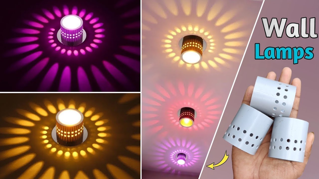 How To Make Wall Hanging Lamp | Antique Wall Lamp | Diy Wall Decor | Wall Decoration Ideas wall ...