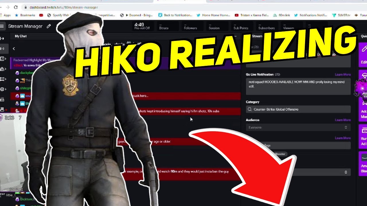 OMG Counter-Strike: Global Offensive Highlights: HIKO REALIZING WHAT ...
