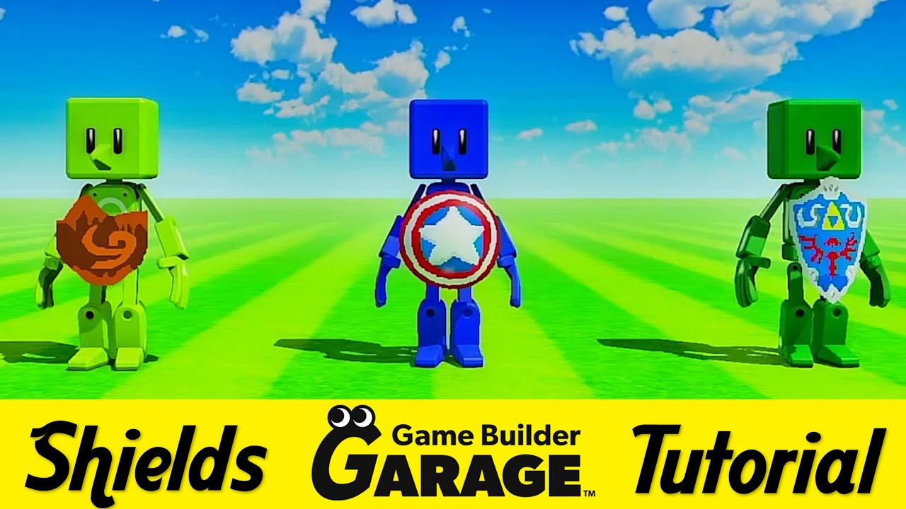 Let's Make Some Cool Shields ~ Game Builder Garage Tutorial - YouTube