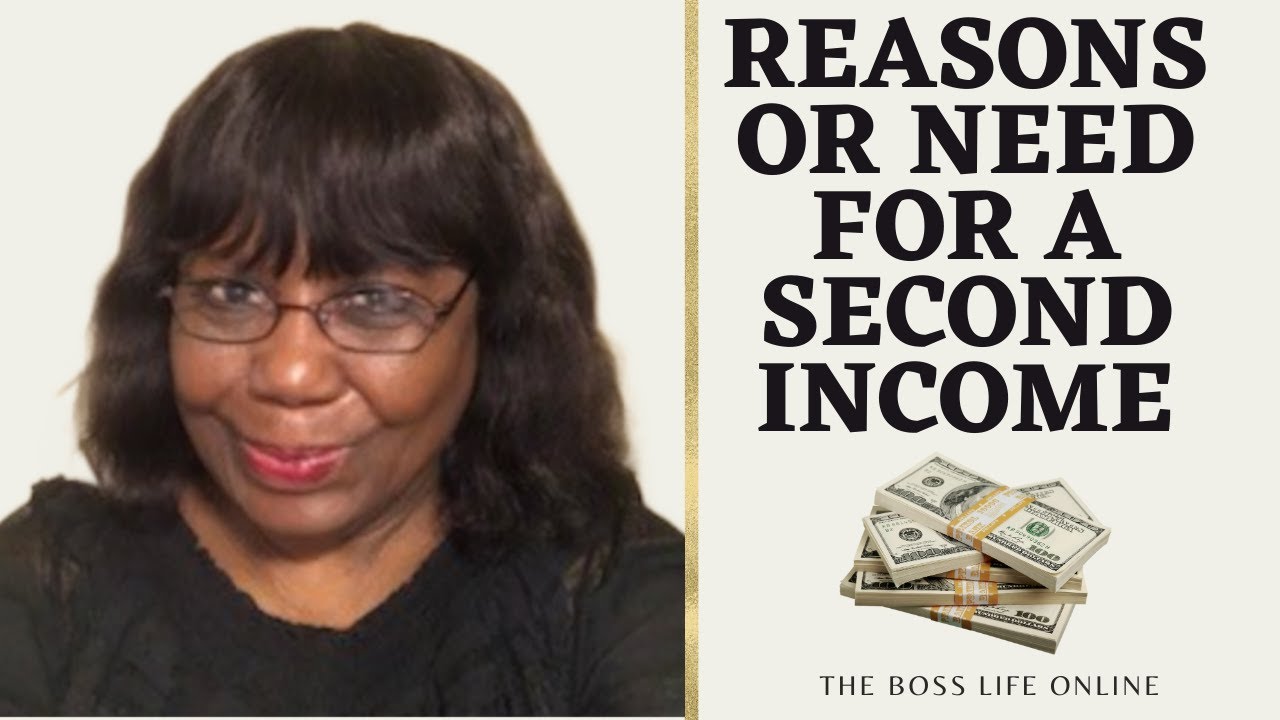 Reasons To Have a 2nd Income! - YouTube