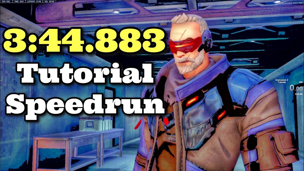 Overwatch 2 Tutorial Speedrun in 3:44.883 (Season 1 World Record) - YouTube
