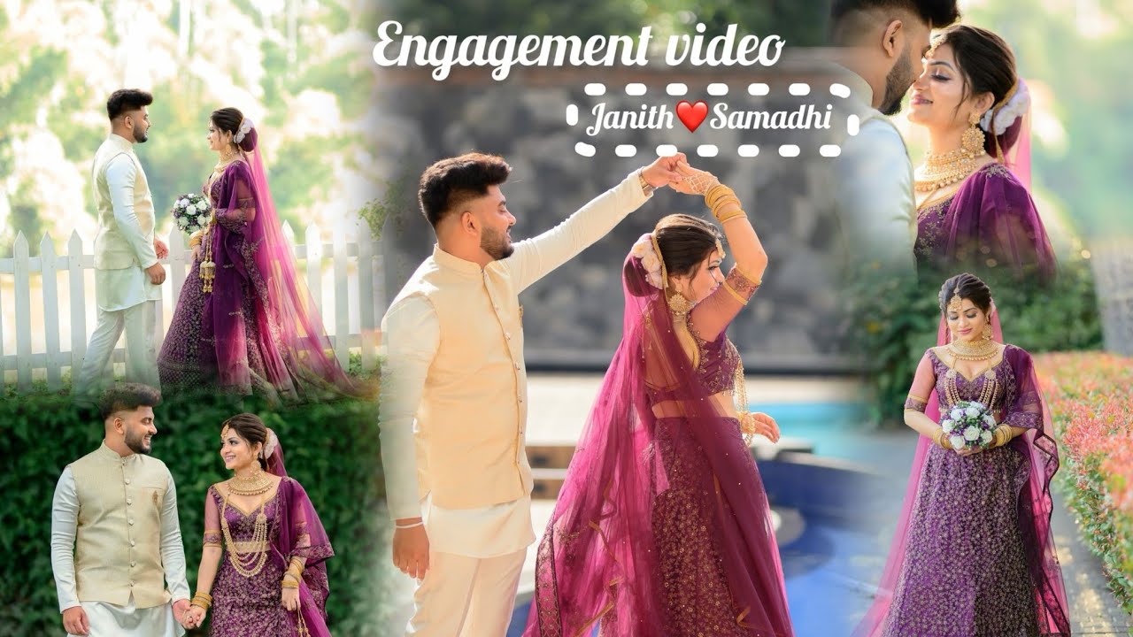 Our Engagement Video 💜 Janith & Samadhi - YouTube