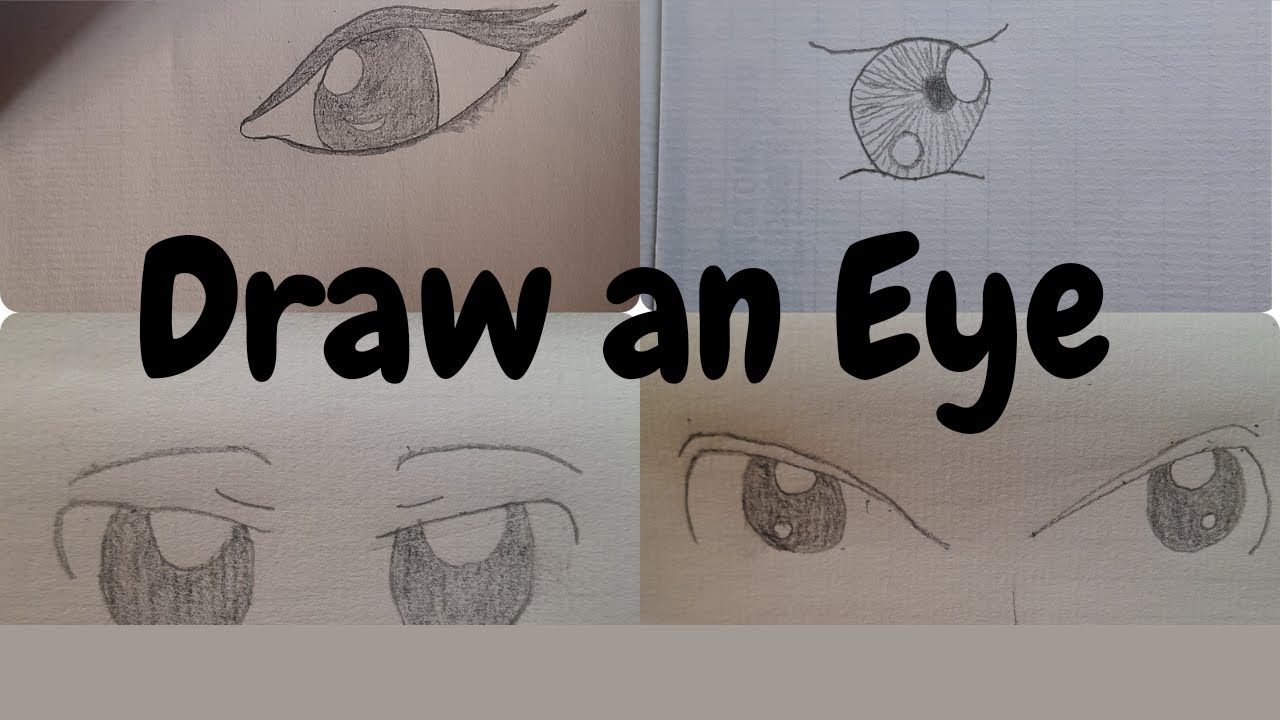 How to Draw a Circular Eye. Drawing| Shading | Design - YouTube