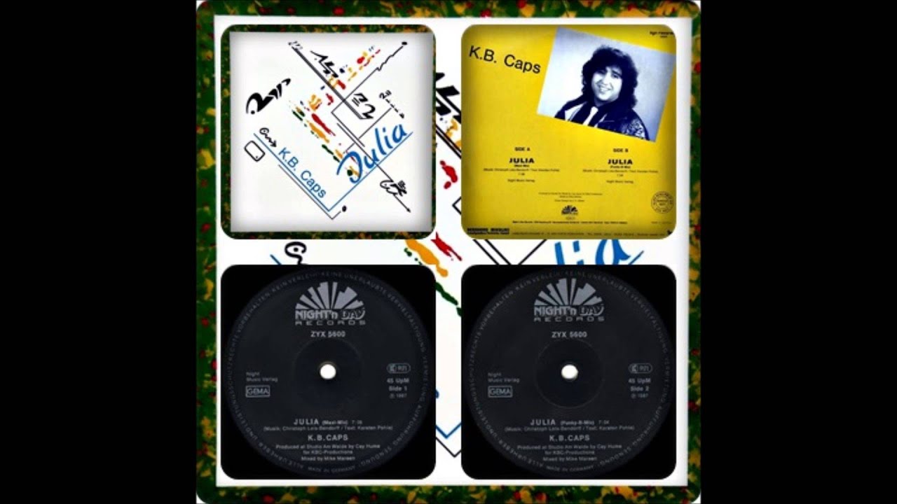 K.B. CAPS - JULIA (MAXI MIX, FUNKY-B-MIX 1987) - YouTube