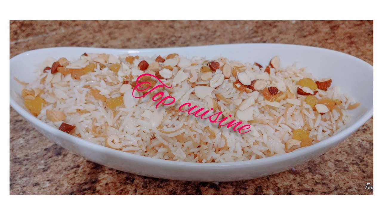 Recette de RIZ basmati au vermicelles très simple et facile - YouTube