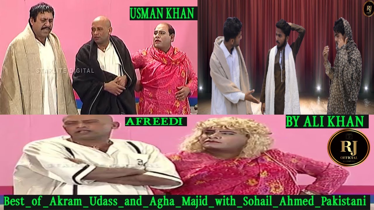 Best of Akram Udass & Agha Majid with Sohail Ahmed Pakistani Stage ...