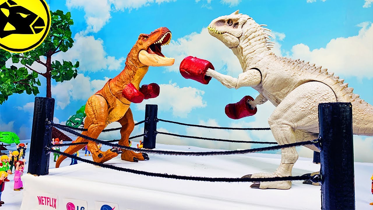 Dinosaur Boxing Trex - YouTube