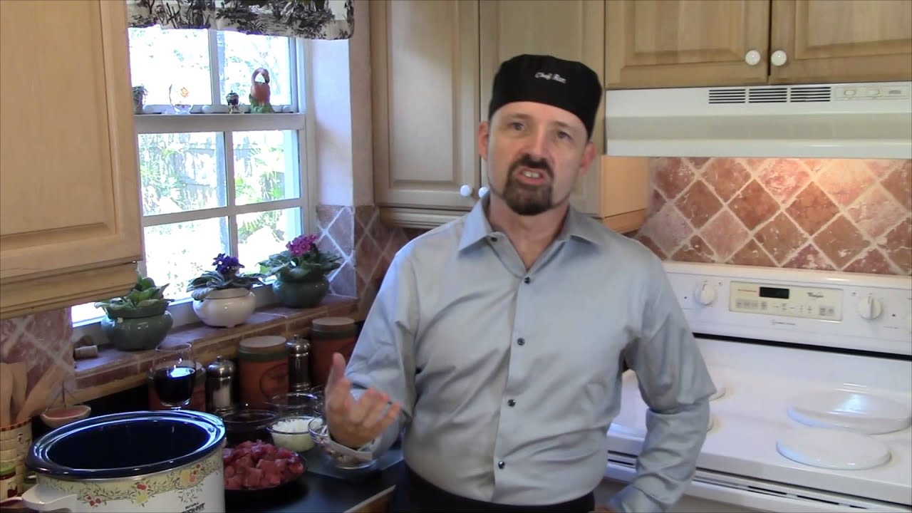"Crock Pot Beef Stroganoff" - The Chef Ron Lock Show S1/E11 - YouTube