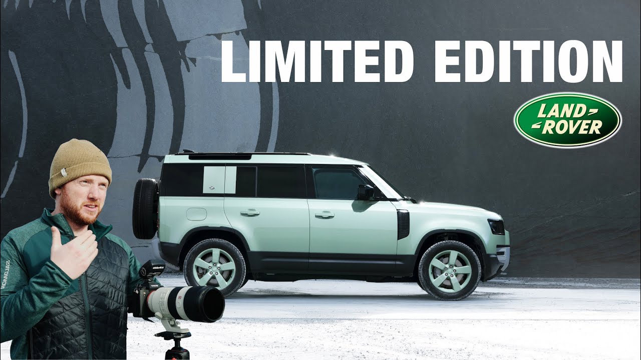 Photo Shoot with the LIMITED EDITION Land Rover Defender 75th ...