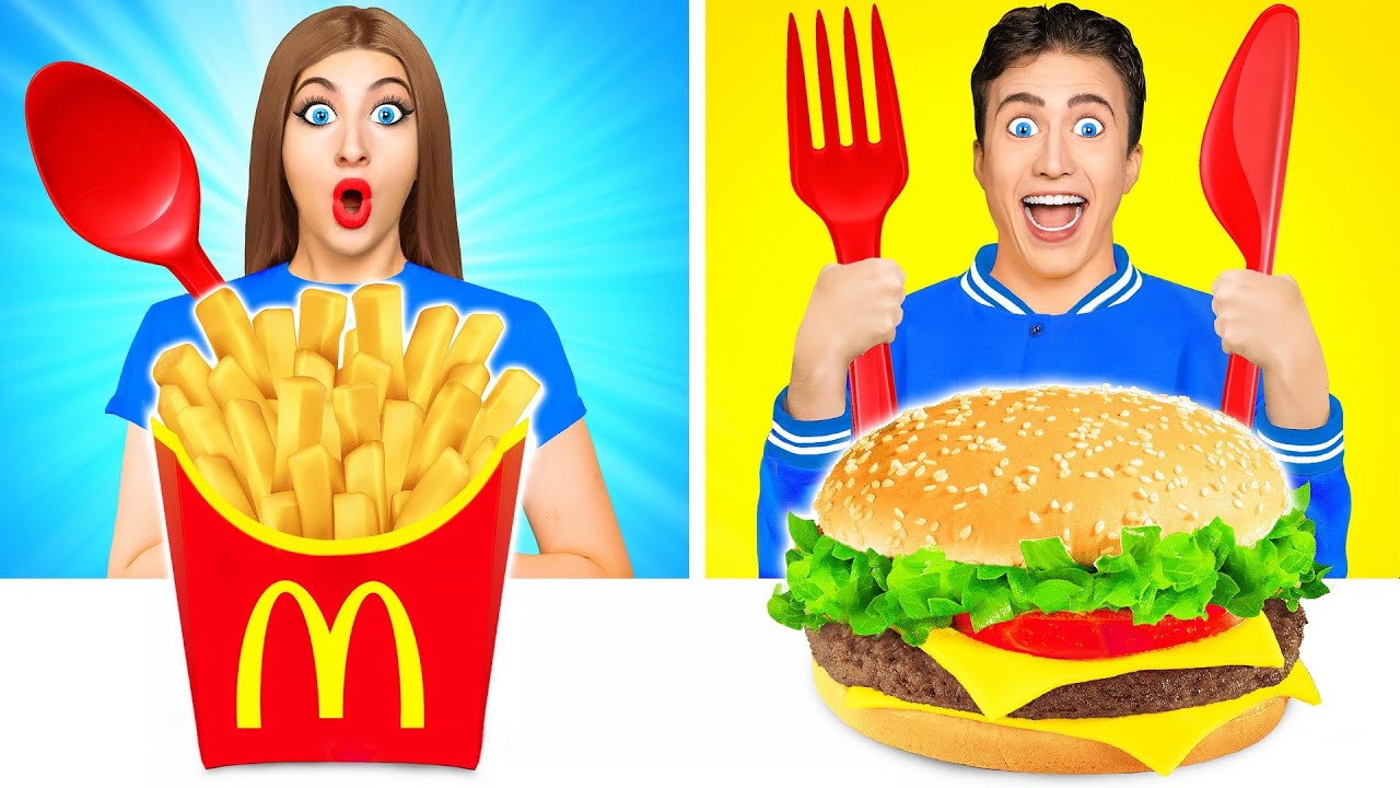 Desafío Último Para Parar Comer 24 Horas | Momentos Divertidos por ...