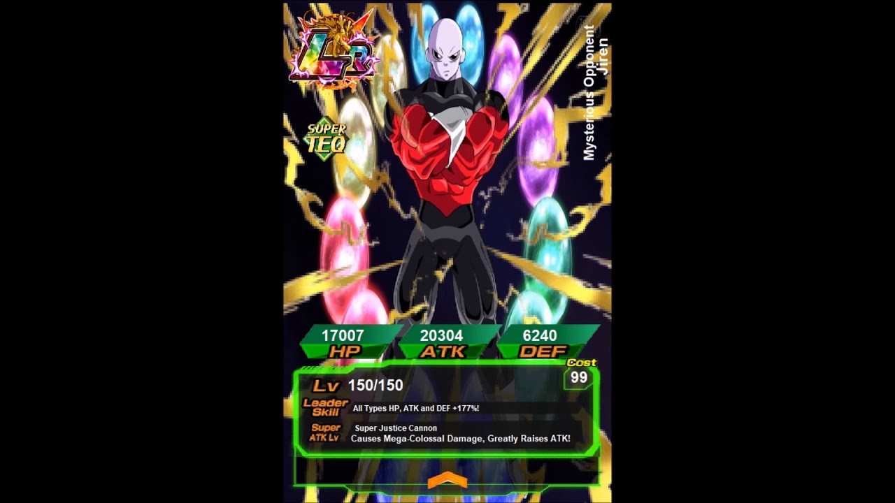 LR Jiren Fan-Card /w Super Attack Animation - YouTube