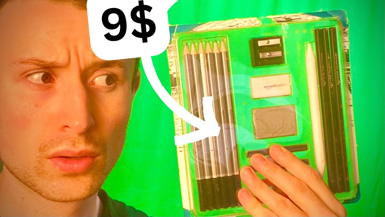 The CHEAPEST drawing kit on Amazon.com... - YouTube