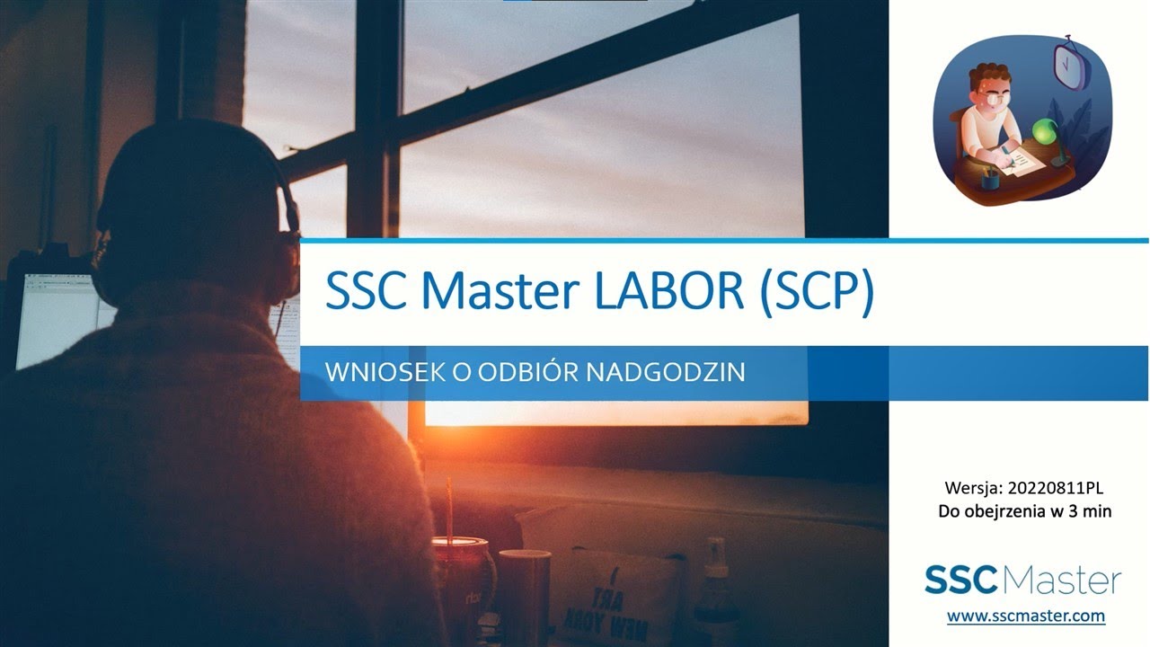 Jak złożyć wniosek o odbiór nadgodzin w aplikacji SSC Master LABOR (SCP)? - YouTube