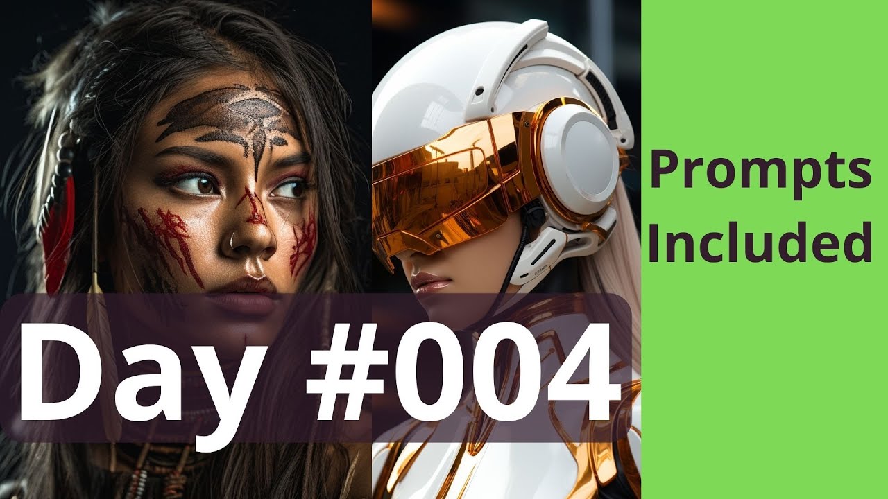 Prompt Magic: Astounding! Midjourney Girls, Day 004 - YouTube