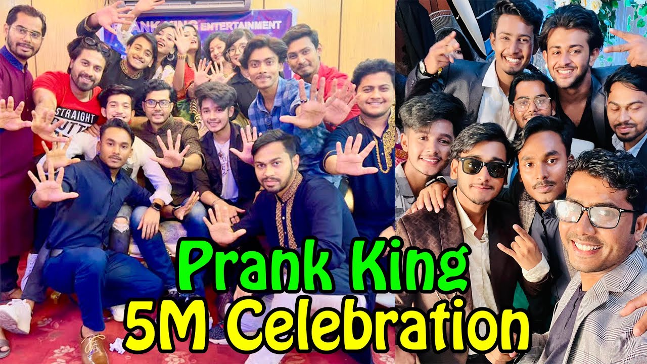 Prank King 5M celebration | Prank King | Prank new video | School Gang ...