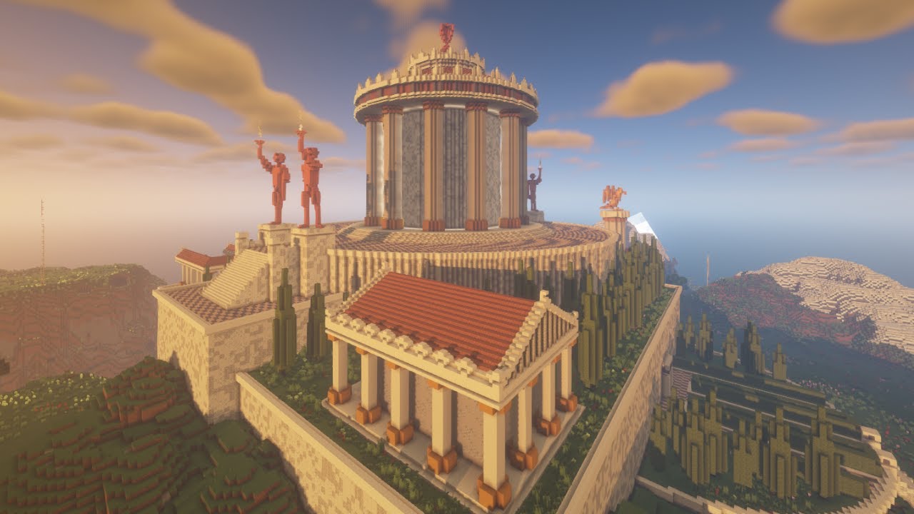 The Oracle from Civ6 but in Minecraft - YouTube