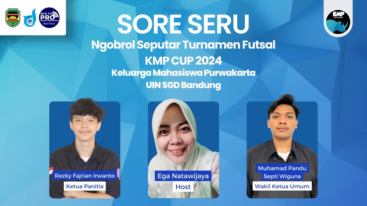🔴 LIVE | SORE SERU | TURNAMEN FUTSAL KELUARGA MAHASISWA PURWAKARTA (KMP ...