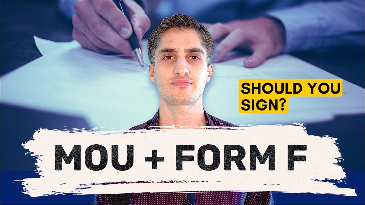 What is Contract F, MOU in Dubai Real Estate? - YouTube