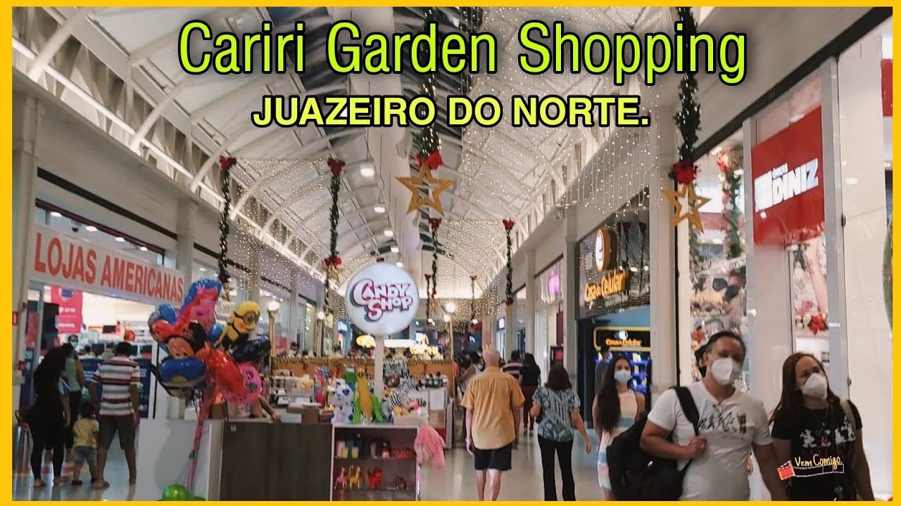 Cariri Garden Shopping em Clima de Natal☆ Juazeiro do Norte Ceará 🇧🇷 ...