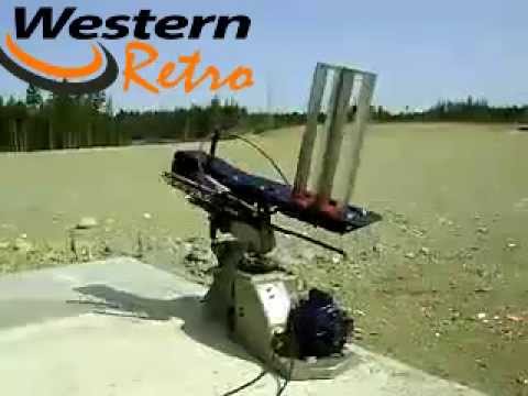 Western Retro WD100 Wobble Trap Thrower - YouTube