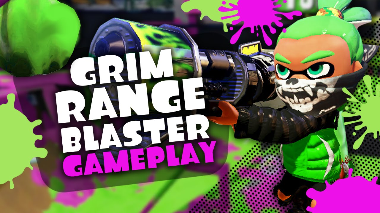 Splatoon Grim Range Blaster Gameplay /w FLC, LSDJ, Hitzel, Pixel & more ...