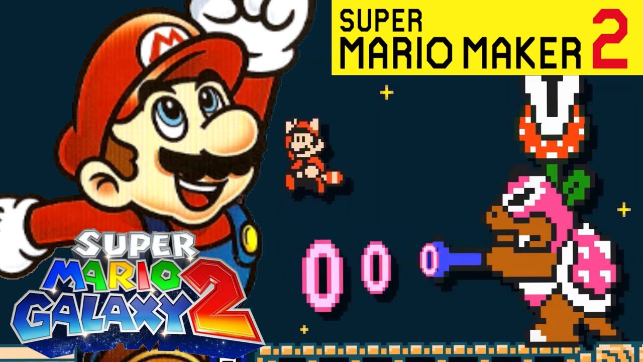 Super Mario Galaxy 2: World S Remade in Super Mario Maker 2 - YouTube