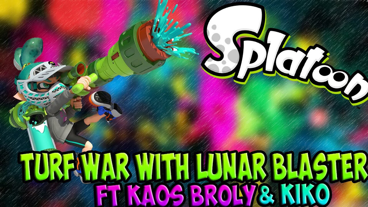 Splatoon Turf War with Lunar Blaster - YouTube