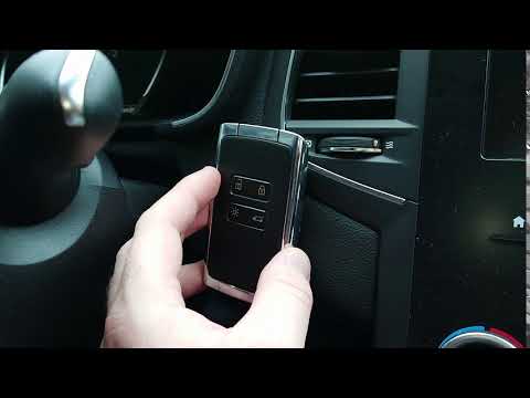 Megane IV: Start engine without battery in the keycard