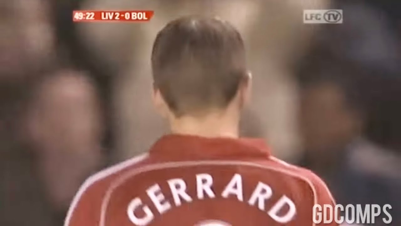 Steven Gerrard vs Bolton (H) 2007/2008 | (English Commentary) - YouTube