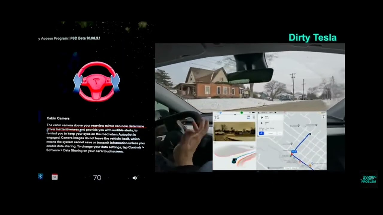 ever wonder what that tiny camera above your TESLA mirror is for? - YouTube