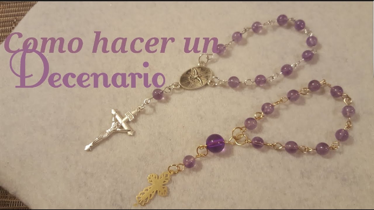 Como hacer un decenario - YouTube