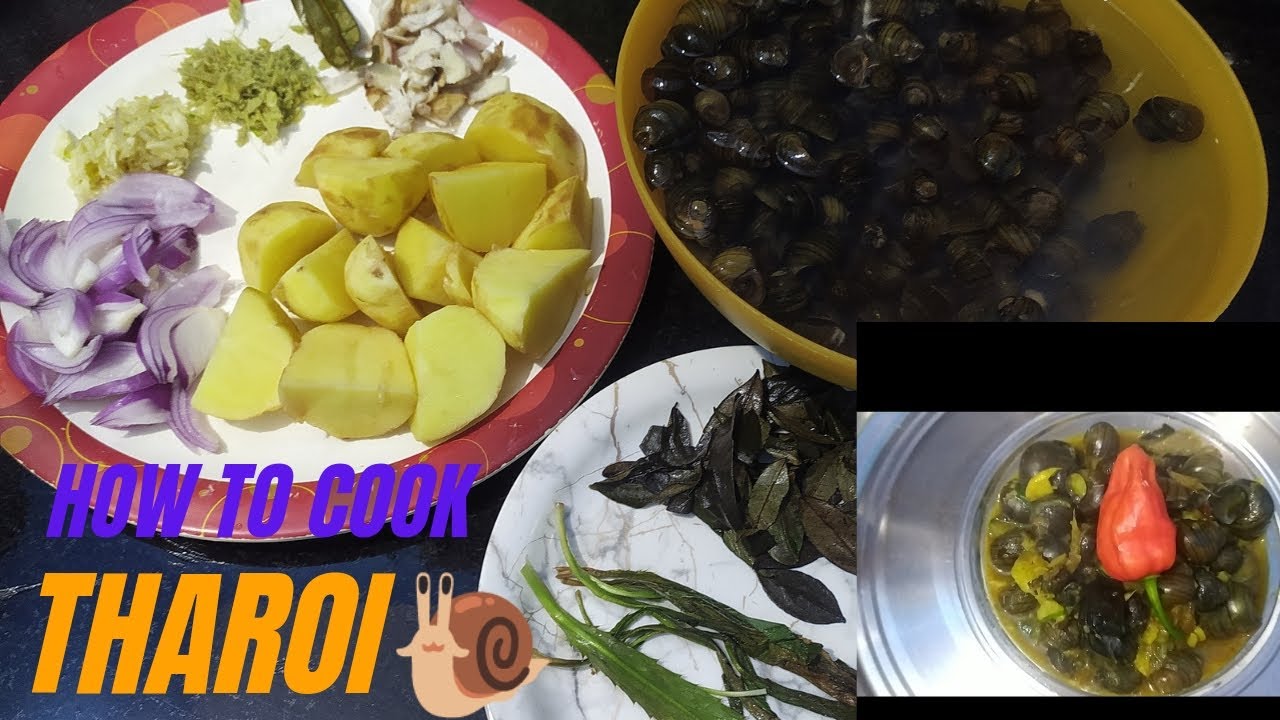 THAROI THONGBA 🐌 (SNAIL CURRY) RECIPE 🔥🔥😋 - YouTube