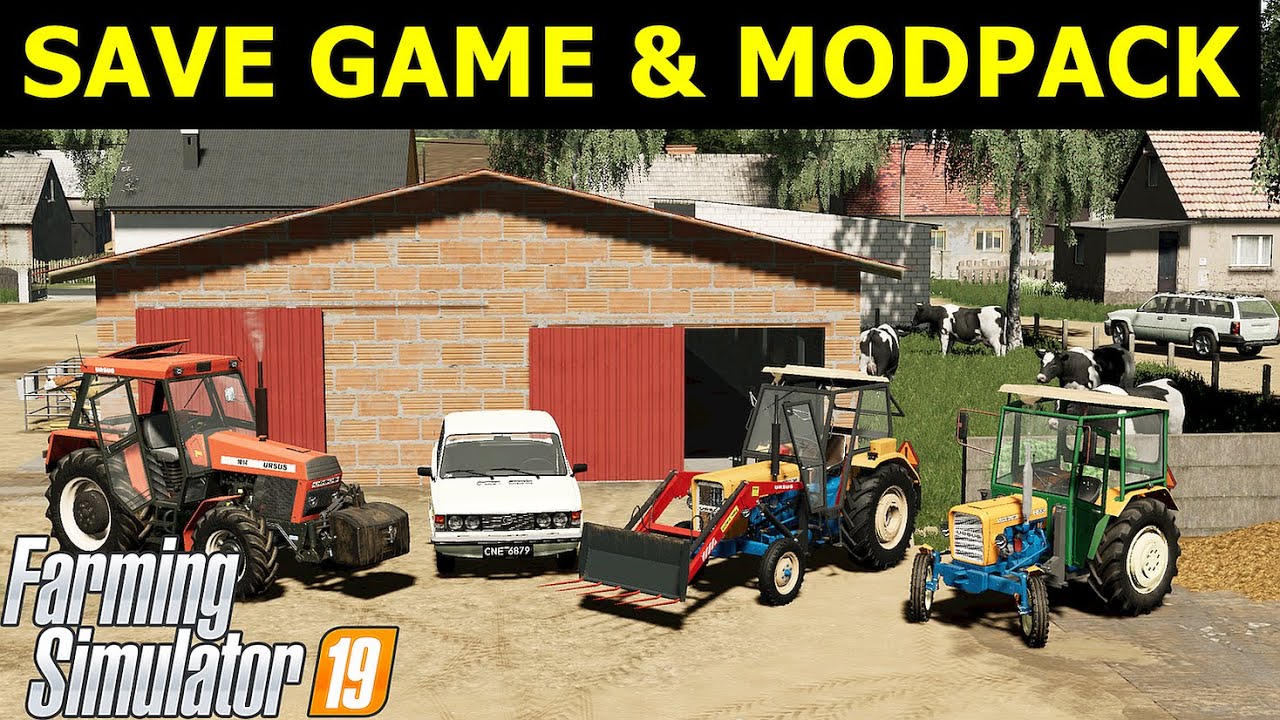 FS 19 |OLD FARM| SAVE GAME - YouTube