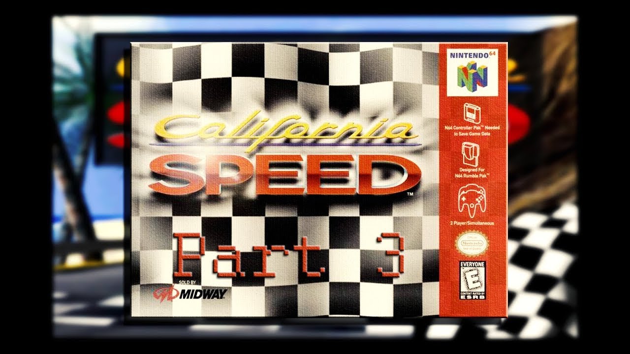 California Speed - Light Series Race #3 Central Valley [Gameplay] N64 ...