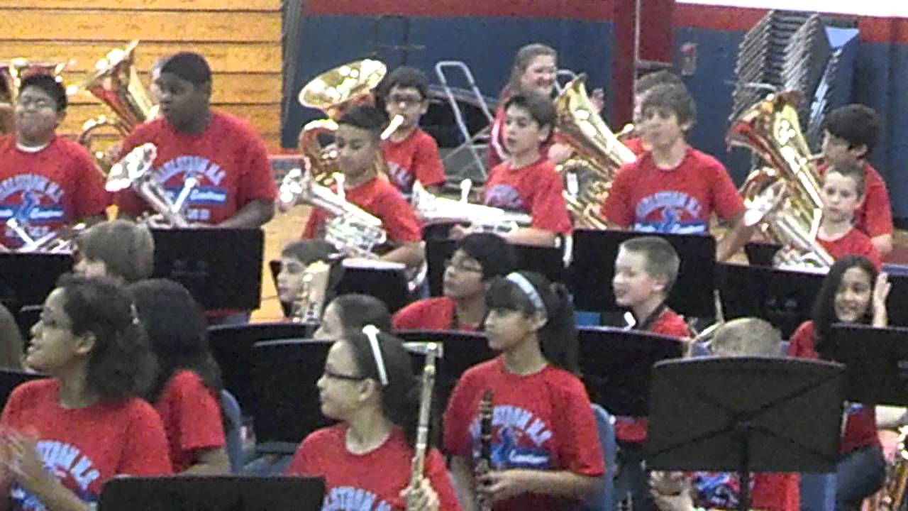 Final song DMS Beginner Band Concert - YouTube