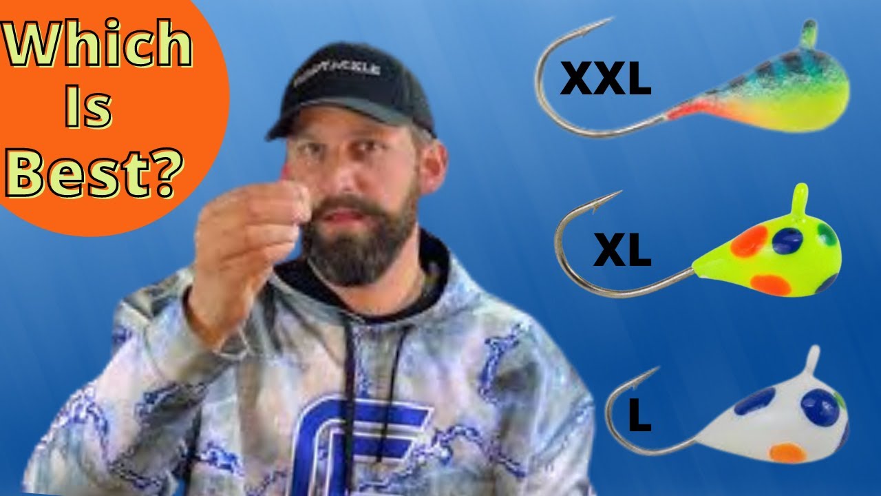 Why Hook Size is So Important When Choosing an Ice Fishing Jig - YouTube