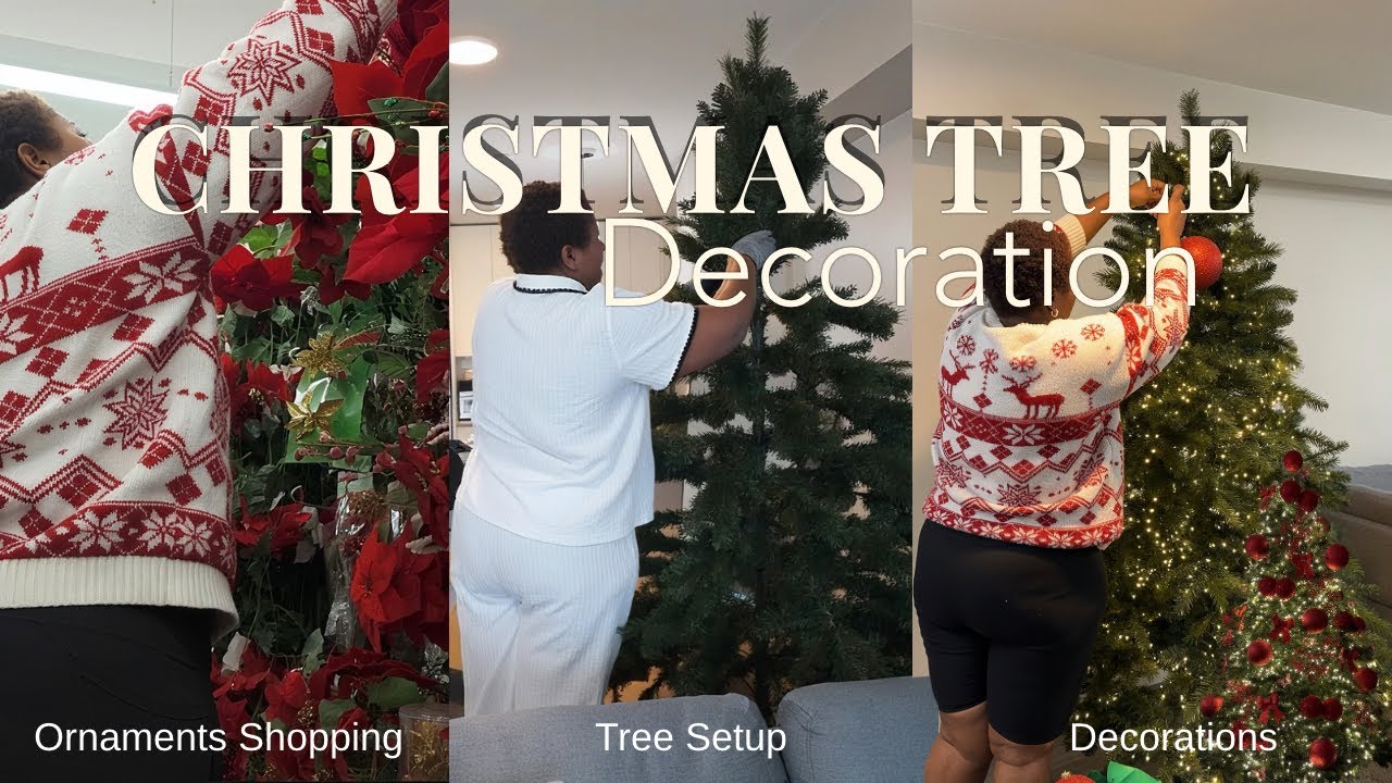 Decorating Our Christmas Tree on a Budget | Affordable Dollarama ...