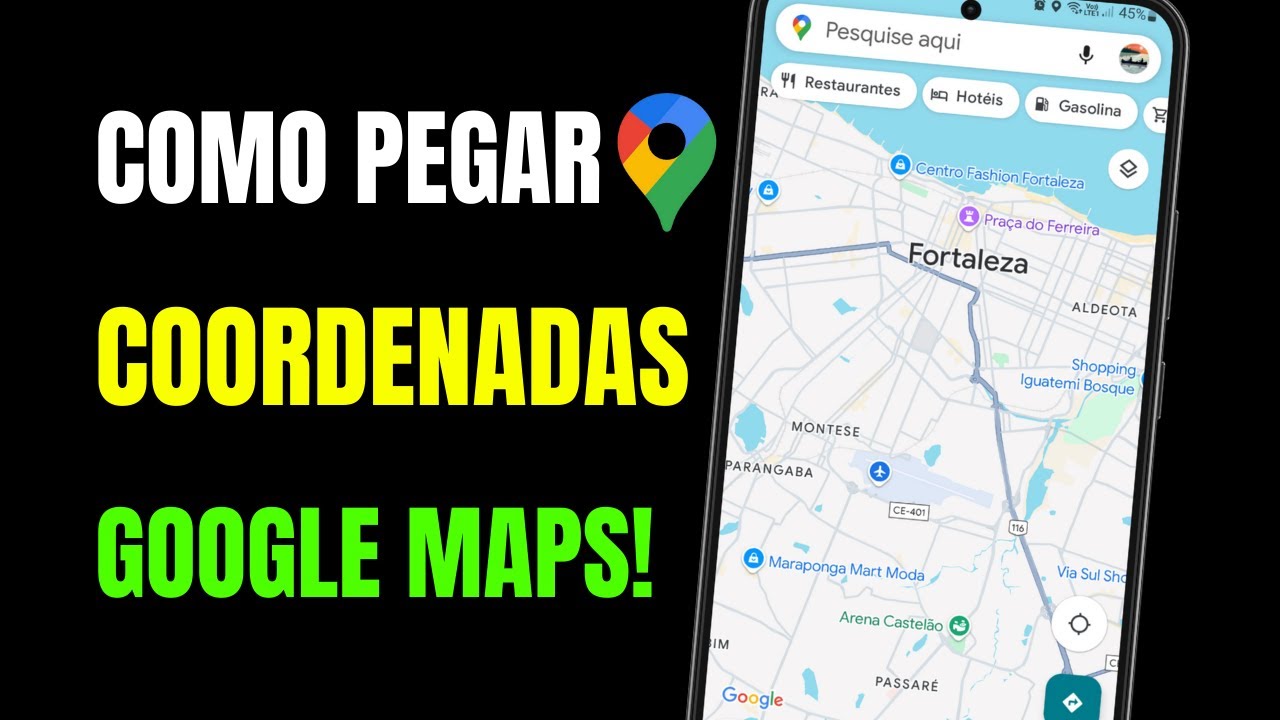 Como Conseguir Coordenadas No Google Maps