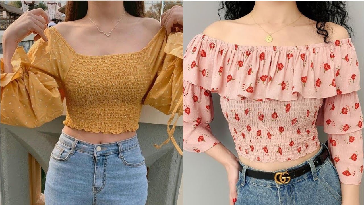 Crop top Ideas// Latest Collection - YouTube